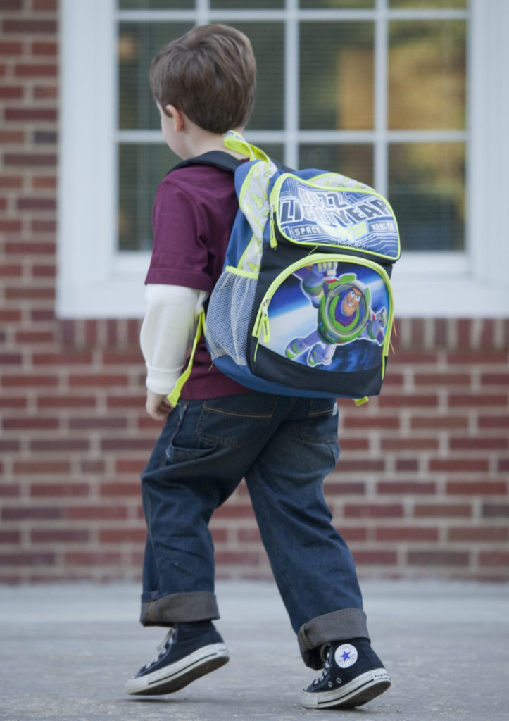 Heavy course load: Back pain starts early for children with overly ...